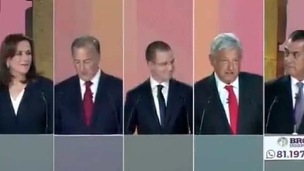 Candidatos presidenciales mintieron en debate: Verificado 2018