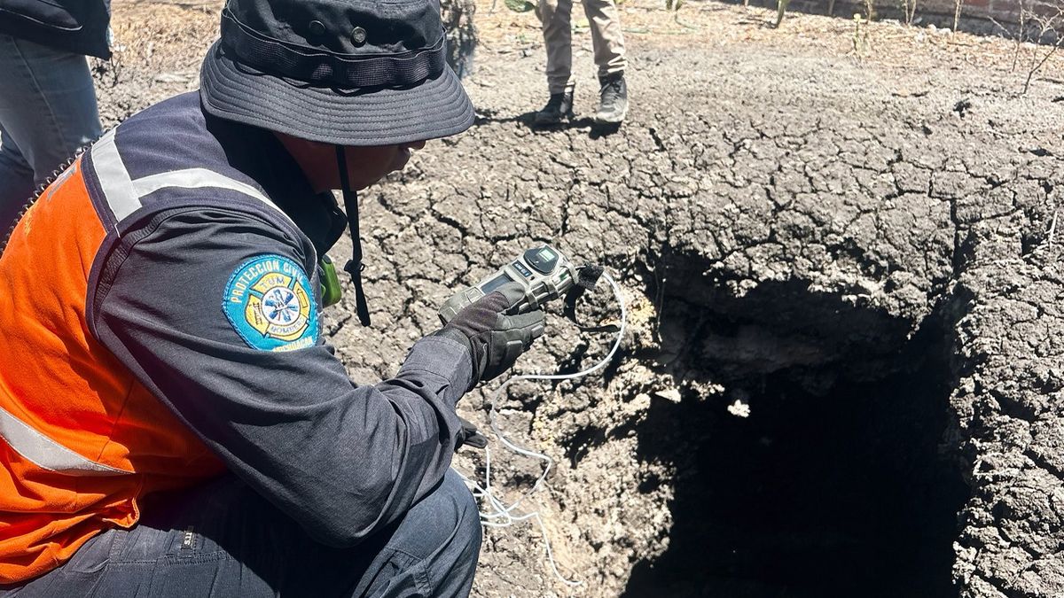 Fenómeno en Ixtlán no es un géiser; PC Michoacán mantiene monitoreo
