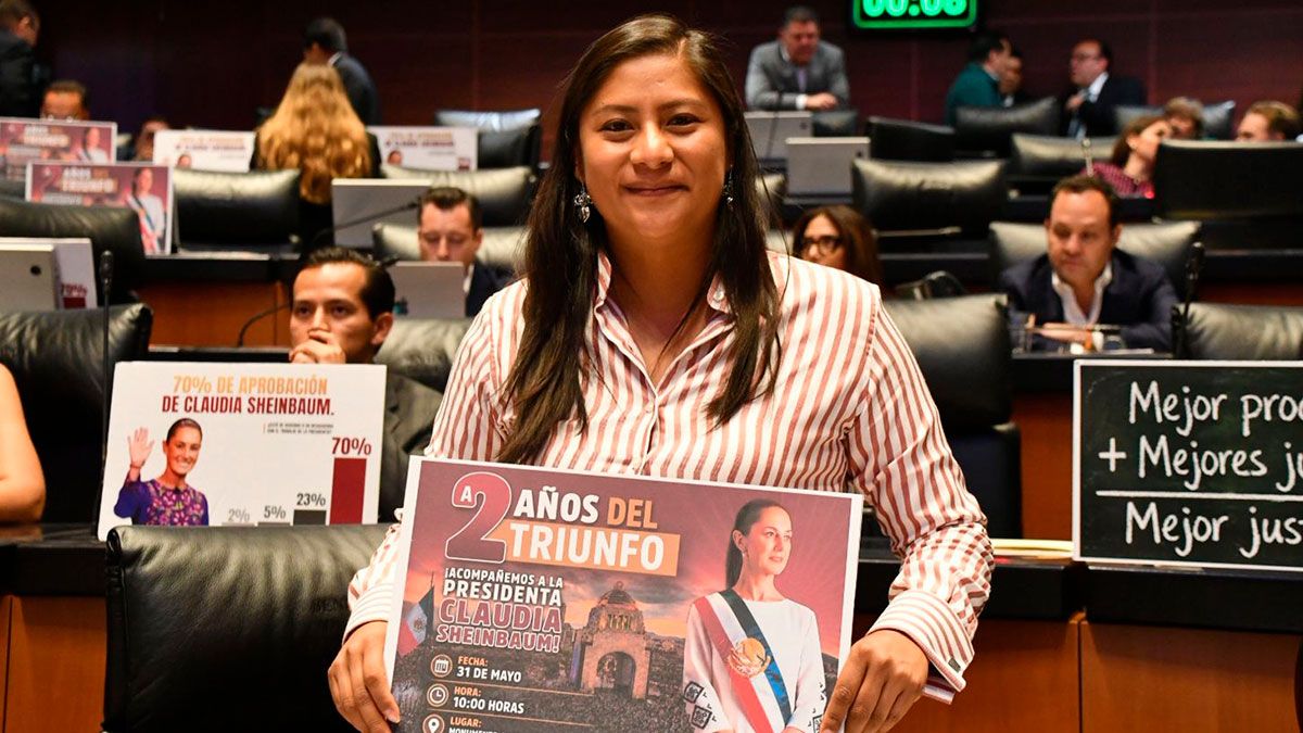 Celeste Ascencio destaca reformas que fortalecen democracia y justicia