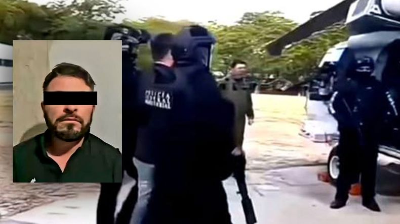 Detienen a El Repollo, presunto lugarteniente criminal, durante ...