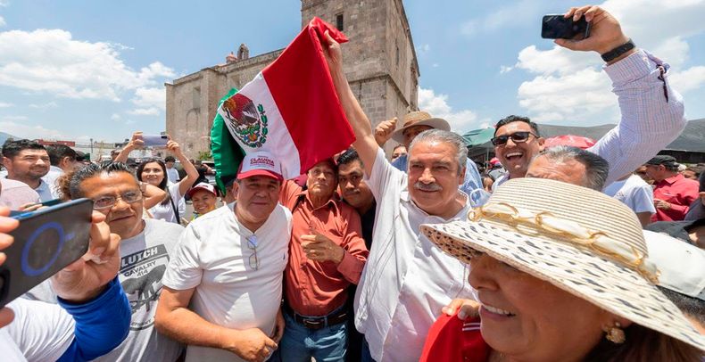 Nada detendrá la transformación del país, afirma Raúl Morón en Michoacán